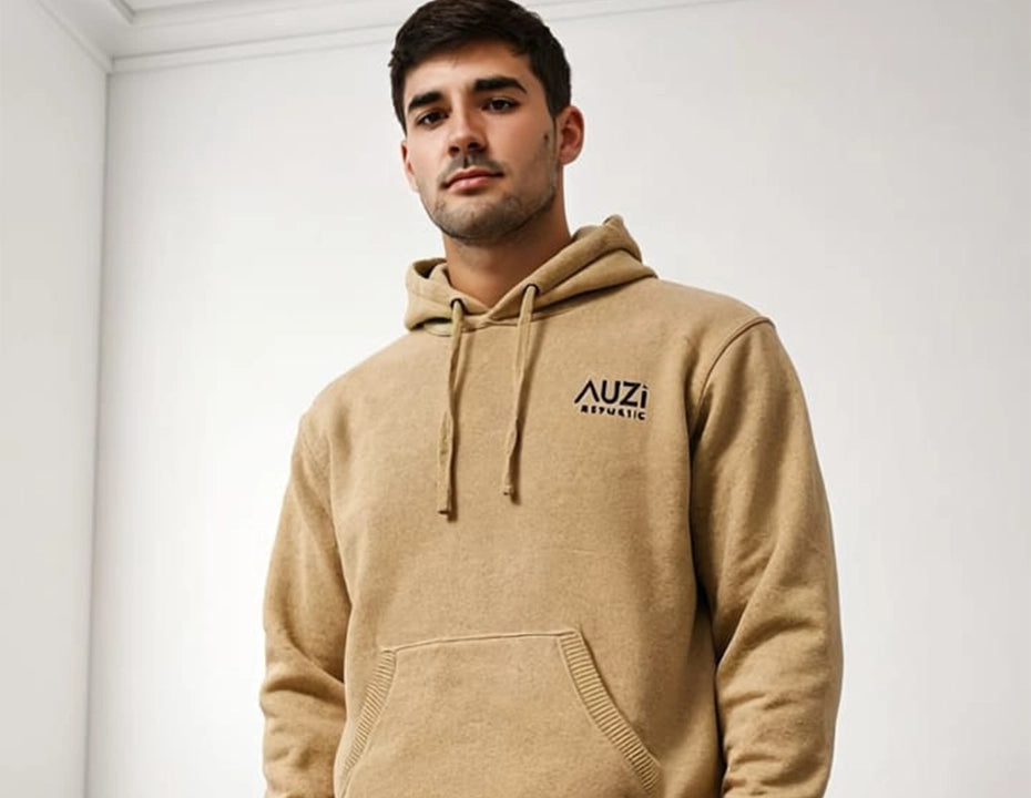 Tan NanTucket Pullover Hoodie – Auzi Republic